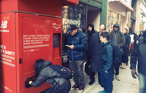 New Balance Philly - Innovative Vending Solutions