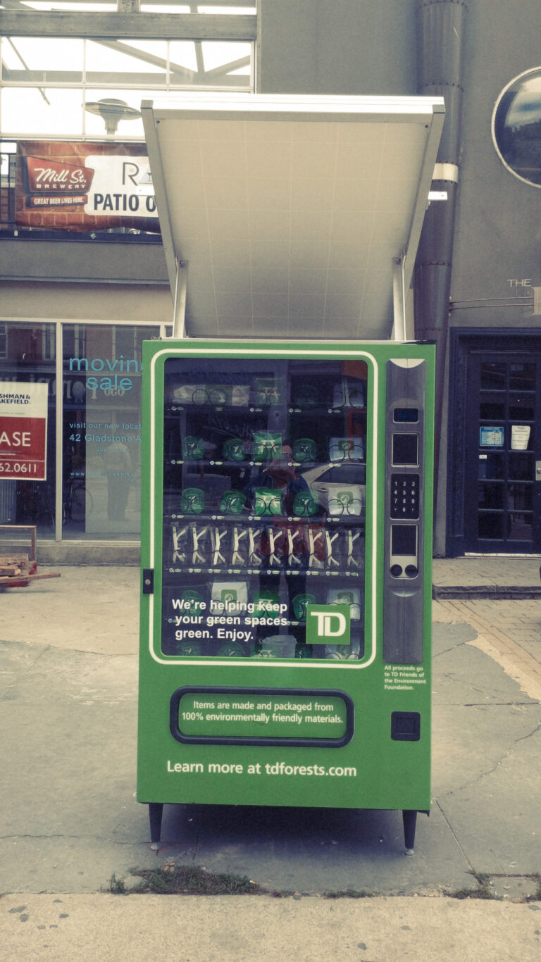 "TD Solar Powered Vending Machine Enables Company To Lower Carbon ...